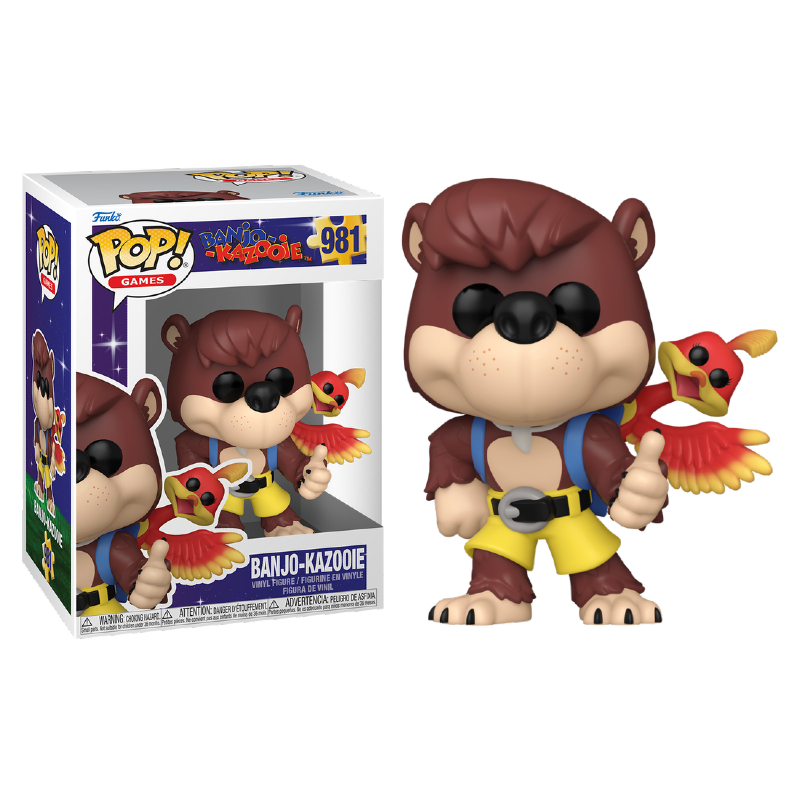 Funko Pop! Games Banjo Kazooie 981 Original Colecionavel - Moça do Pop ...