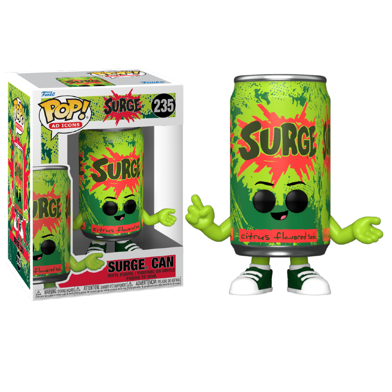 Funko Pop! Ad Icons Surge Can 235 Original Colecionavel - Moça do Pop ...