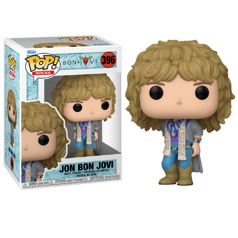 Funko Pop! Rocks Jon Bon Jovi 396 Original Colecionavel - Moça do Pop ...