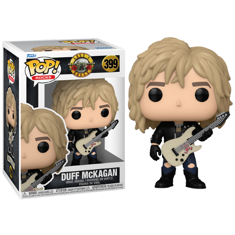 Funko Pop! Rocks Guns N' Roses Duff McKagan 399 Original Colecionavel ...