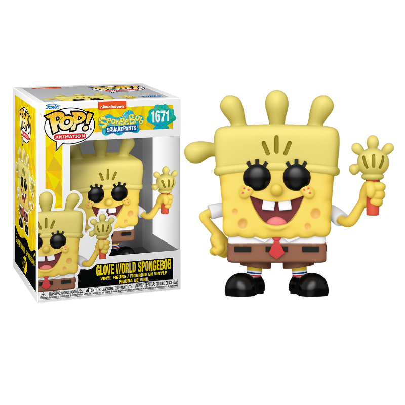 Funko Pop! Animation Bob Esponja Glove World SpongeBob 1671 Original ...