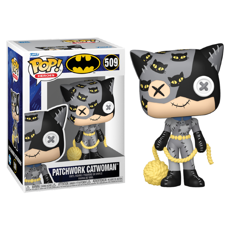 Funko Pop! Dc Comics Batman Mulher-Gato Patchwork Catwoman 509 - Moça ...