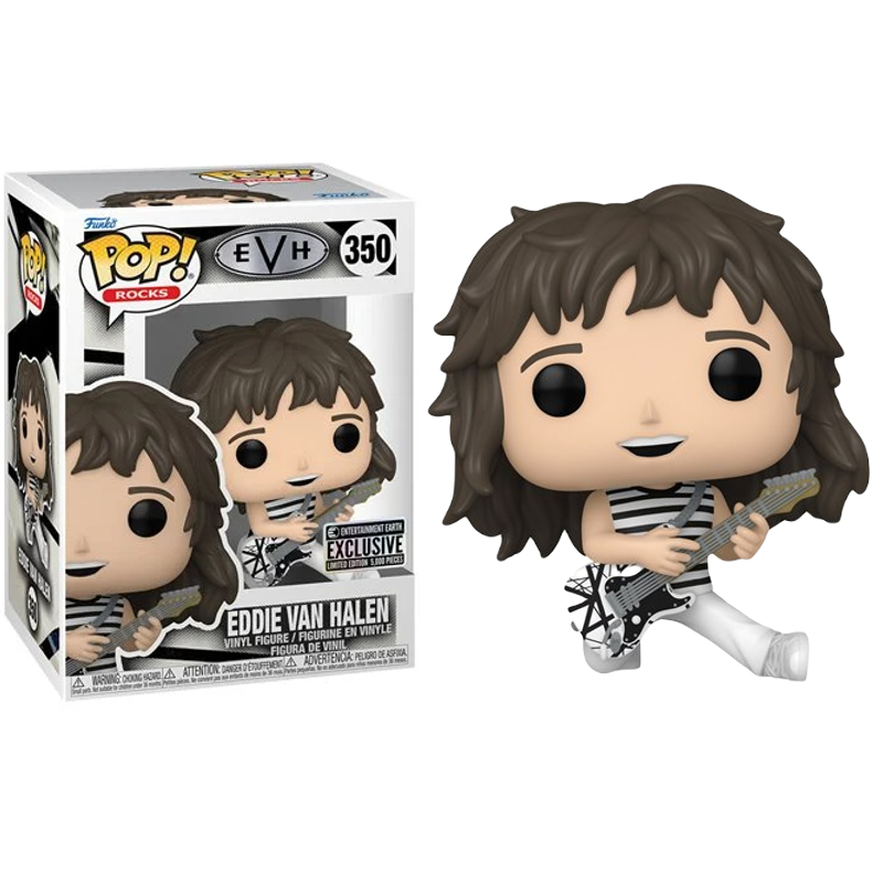 Funko Pop! Rocks EVH Eddie Van Halen 350 Exclusivo Original - Moça do ...