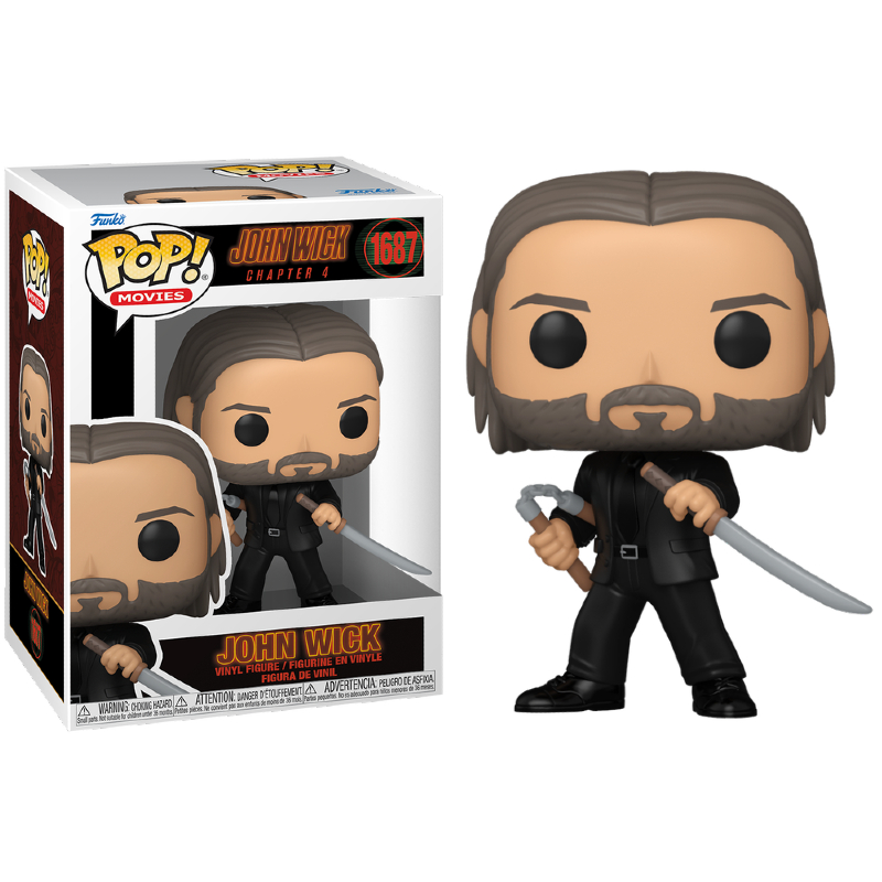 Funko Pop! Filme John Wick Chapter 4 John Wick 1687 Original - Moça do ...