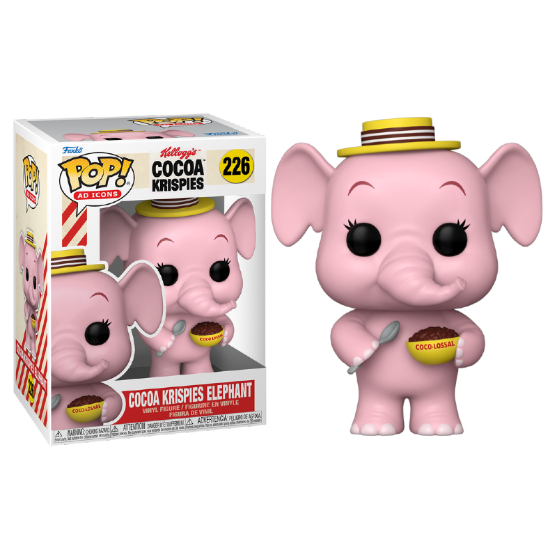 Funko Pop! Ad Icons Cocoa Krispies Elephant 226 Original - Moça do Pop ...