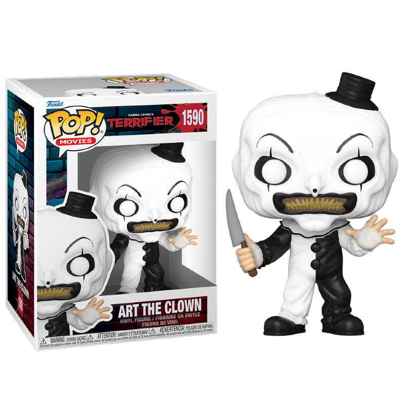 Funko Pop! Filme Terrifier Art the Clown 1590 Original Colecionavel ...