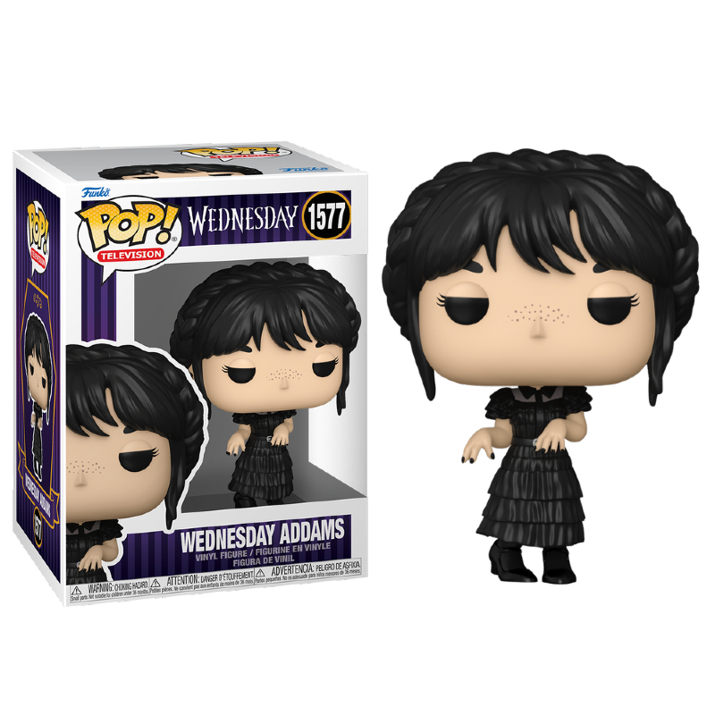 Funko Pop! Television Vandinha Wednesday Addams 1577 Original - Moça do ...