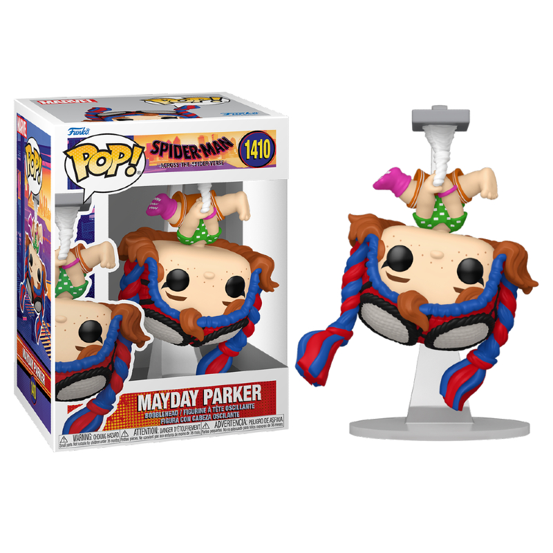 Funko Pop! Spider-Man Across the Spider-Verse Mayday Parker 1410 - Moça ...