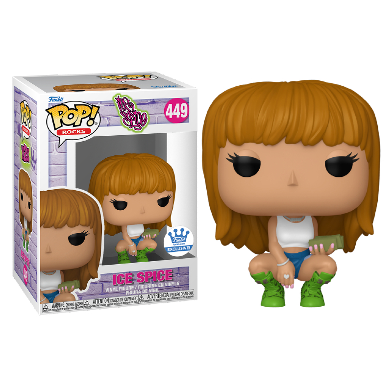 Funko Pop! Rocks Ice Spice 449 Exclusivo Original Colecionavel - Moça ...