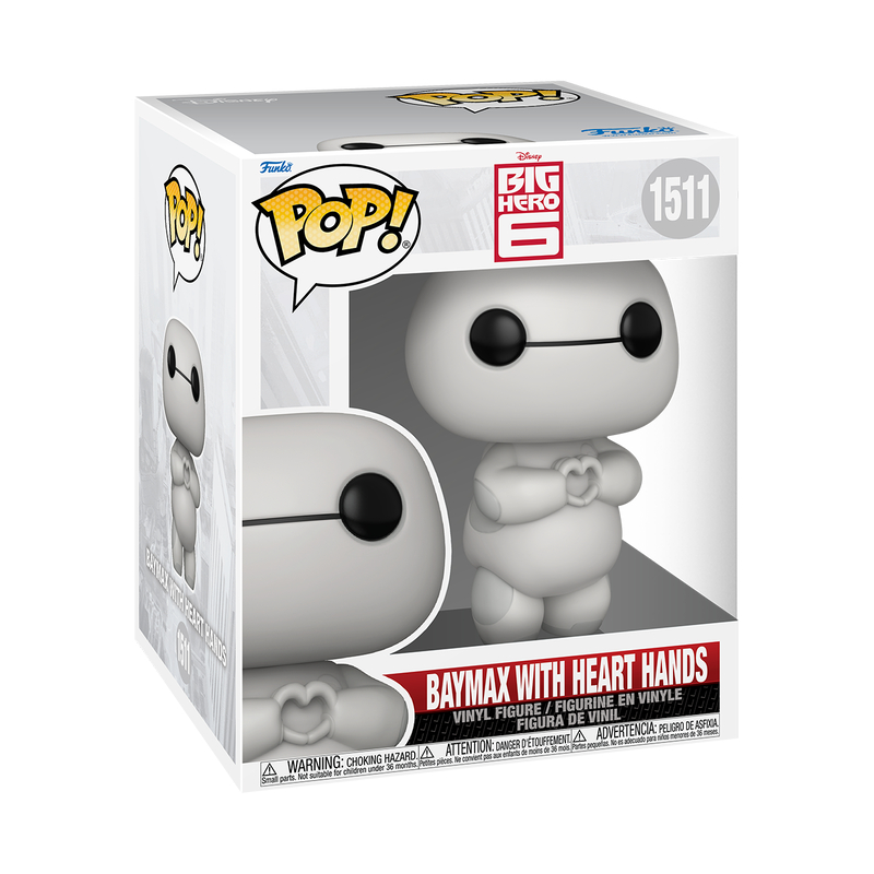 Funko Pop! Disney Big Hero 6 Baymax with Heart Hands 1511 Original ...