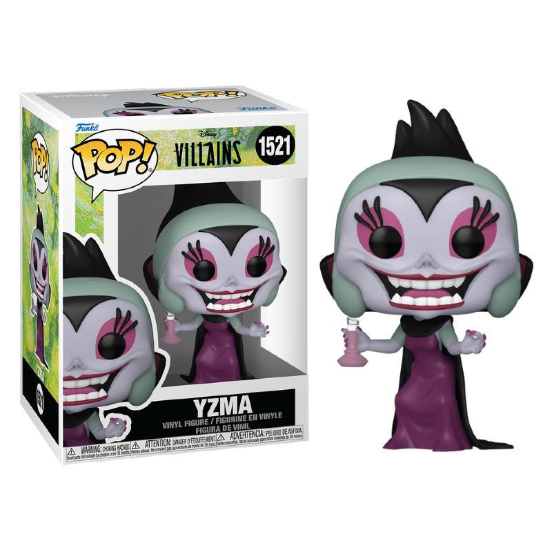 Funko Pop! Disney Villains Yzma 1521 Original Colecionavel - Moça do ...