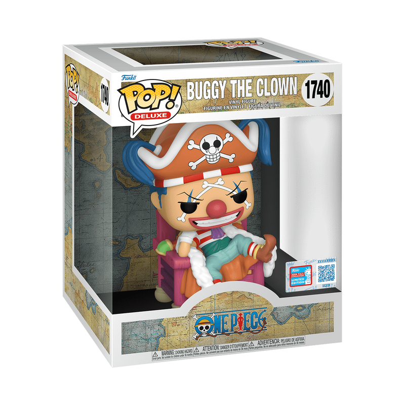 Funko Pop! Deluxe Animation One Piece Buggy The Clown 1740 Exclusivo ...