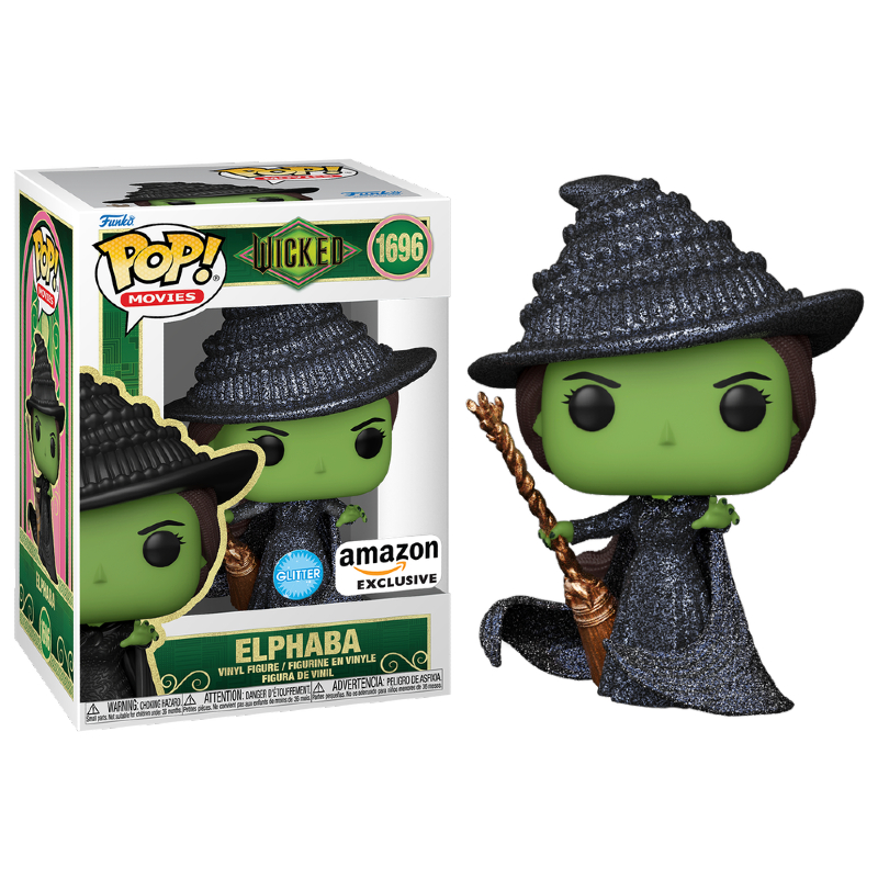 Funko Pop! Filme Wicked Elphaba 1696 Exclusivo Glitter Original - Moça ...