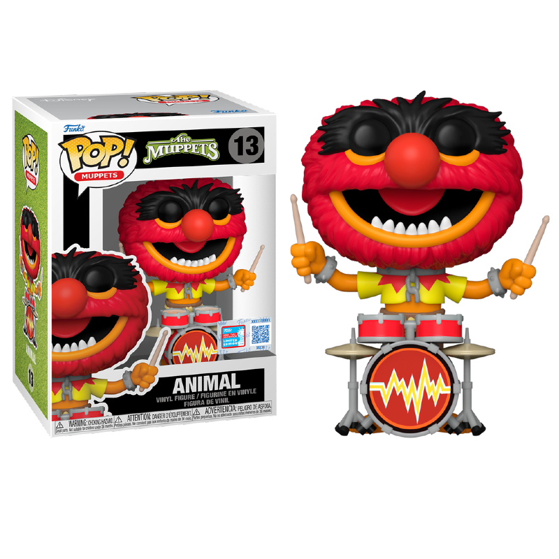 Funko Pop! Television The Muppets Animal 13 Exclusivo Original - Moça ...