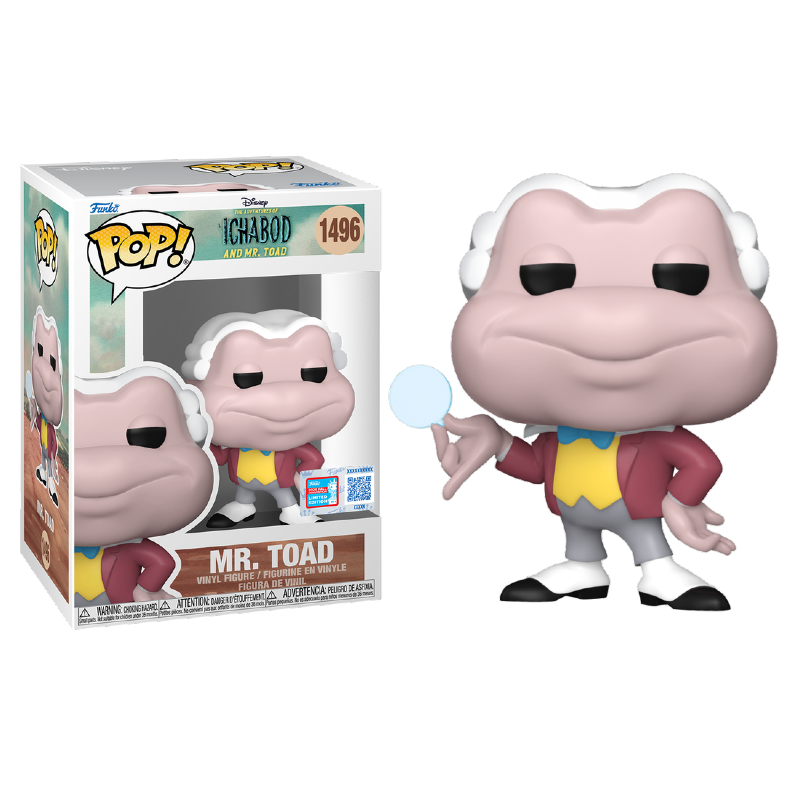 Funko Pop! As Aventuras de Ichabod e Sr. Sapo Mr. Toad 1496 Exclusivo ...