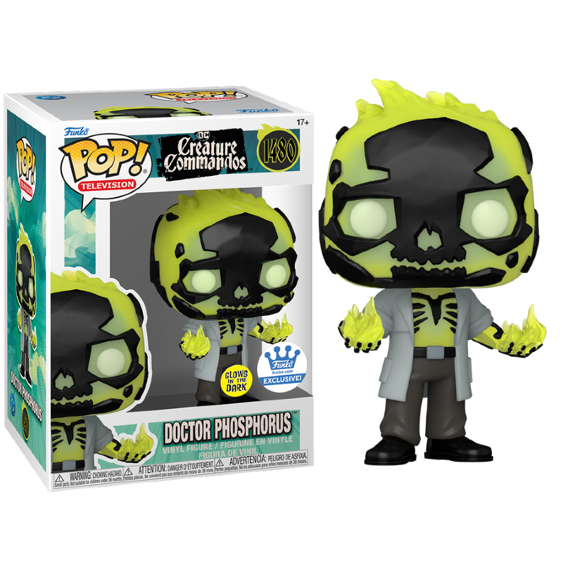 Funko Pop! Creature Commandos Doctor Phosphorus 1480 Exclusivo - Moça ...