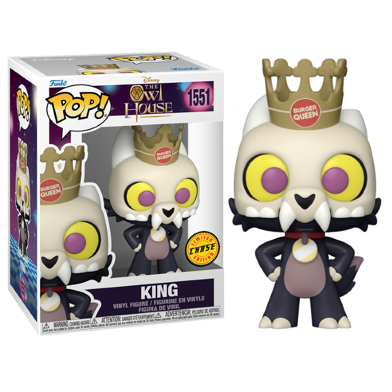 Funko Pop! Disney A Casa Da Coruja The Owl House King 1551 Exclusivo ...