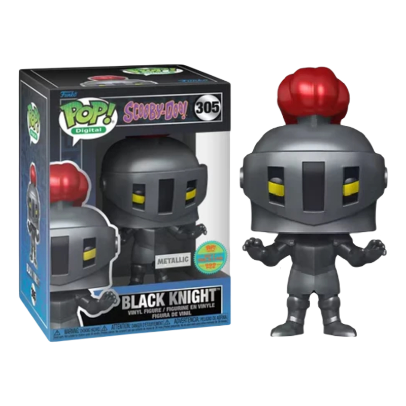 Funko Pop! Digital NFT Scooby-Doo Black Knight 305 Exclusivo 999 Pcs ...