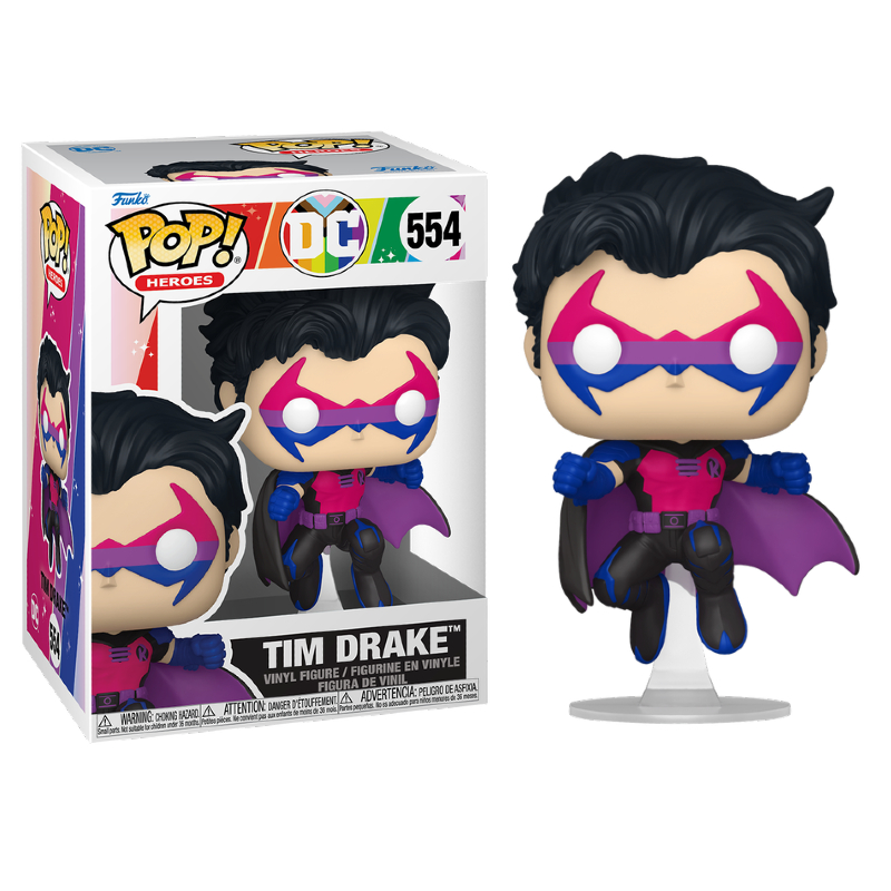Funko Pop! Heroes Dc Comics Tim Drake 554 Original Colecionavel - Moça ...