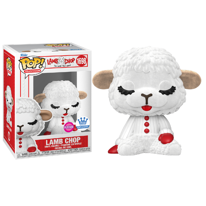 Funko Pop! Television Lamb Chop 1698 Exclusivo Flocked Original - Moça ...