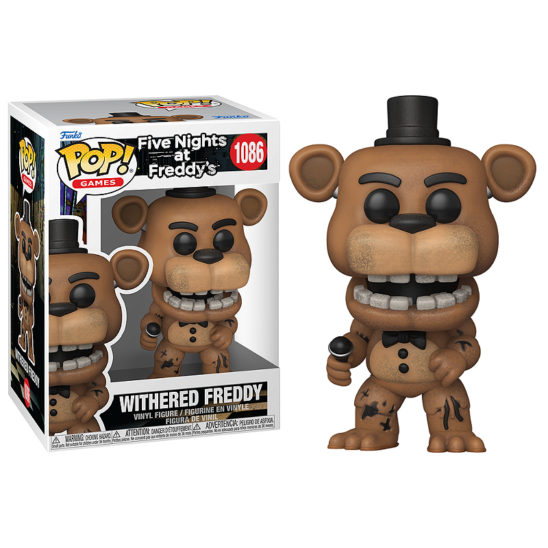 Funko Pop! Games Five Nights at Freddy's Withered Freddy 1086 - Moça do ...