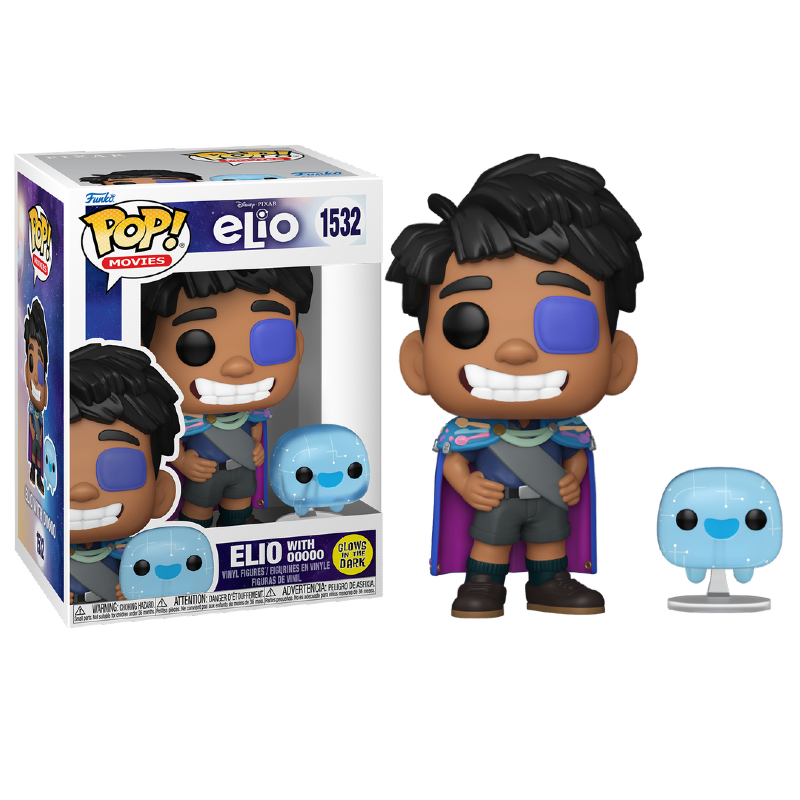 Funko Pop! Filme Disney Elio With OOOOO 1532 Exclusivo Glow Original ...