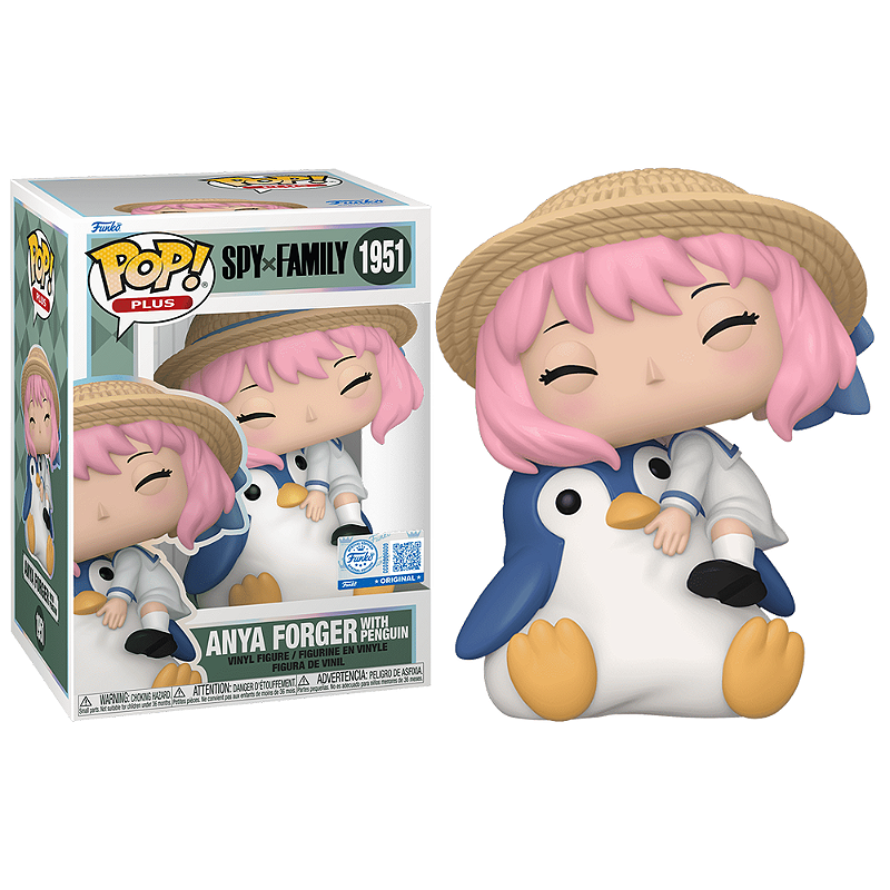 Funko Pop!Animation Spy Family Anya Forger With Penguin 1951 Exclusivo ...