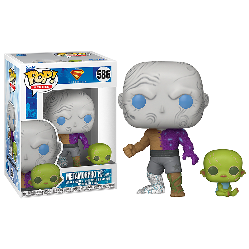 Funko Pop! Dc Comics 2025 Superman Metamorpho With Baby Joey 586 - Moça ...