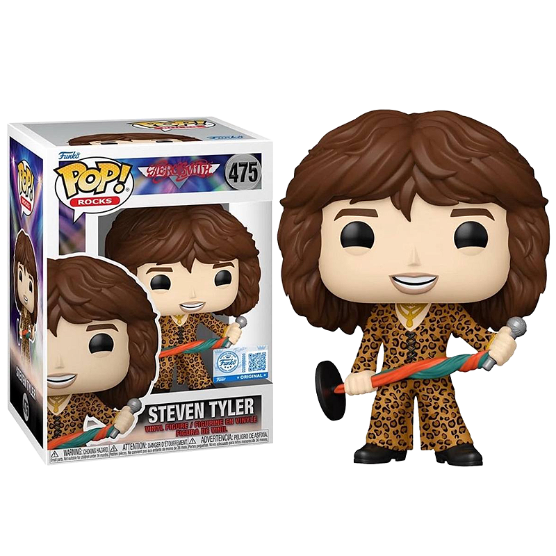 Funko Pop! Rocks Aerosmith Steven Tyler 475 Exclusivo Original - Moça ...