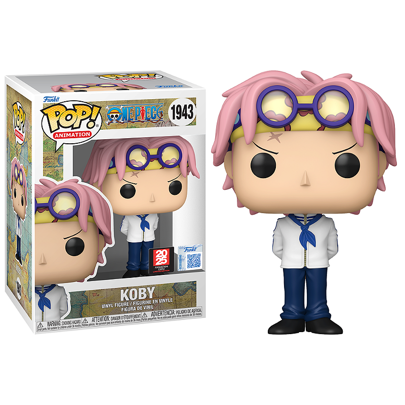 Funko Pop! Animation One Piece Koby 1943 Exclusivo Original - Moça do ...