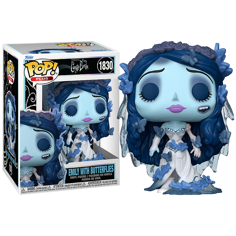 Funko Pop! Plus Filme A Noiva Cadaver Emily With Butterflies 1830 ...