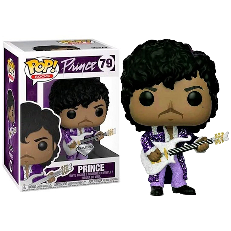 Funko Pop! Rocks Prince 79 Exclusivo Diamond Original Colecionavel ...
