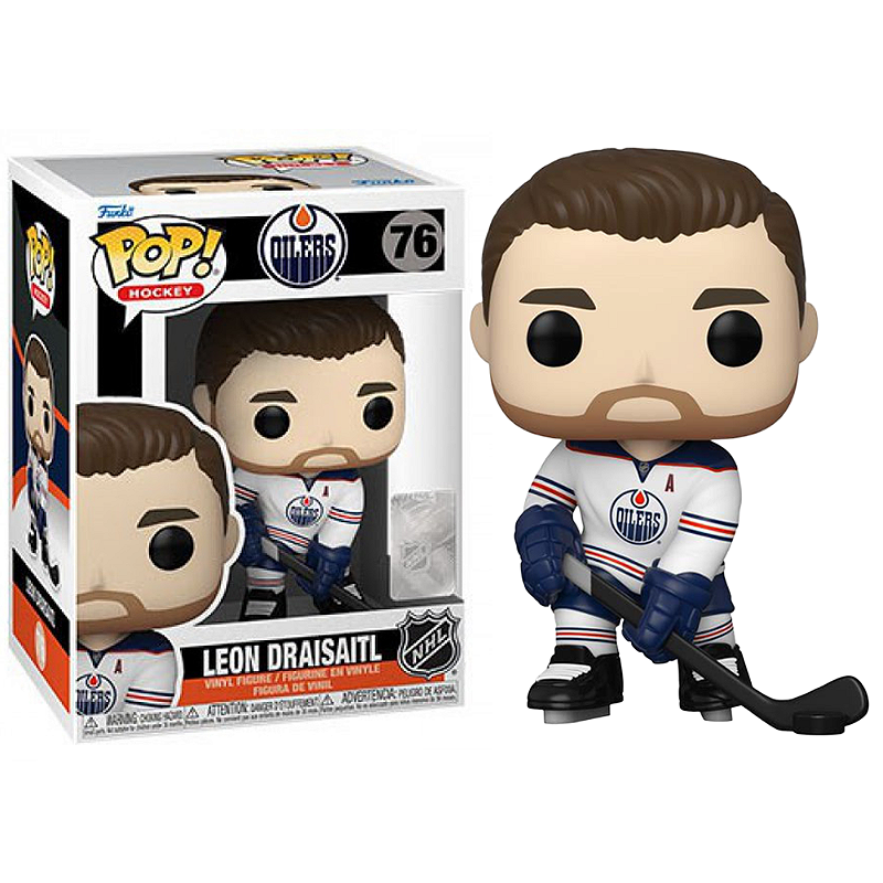 Funko Pop! Hockey Dilers Leon Draisaitl 76 Exclusivo - Moça do Pop ...