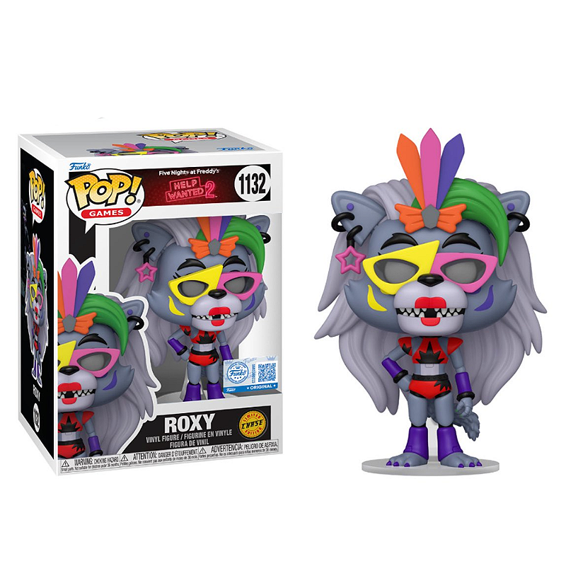 Funko Pop! Games Five Nights At Freddys Roxy 1132 Exclusivo Chase ...
