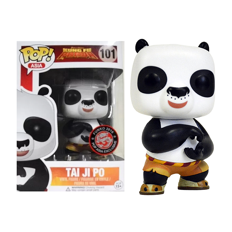 Funko Pop! Asia Kung Fu Panda Tai Ji Po 101 Exclusivo Original - Moça ...