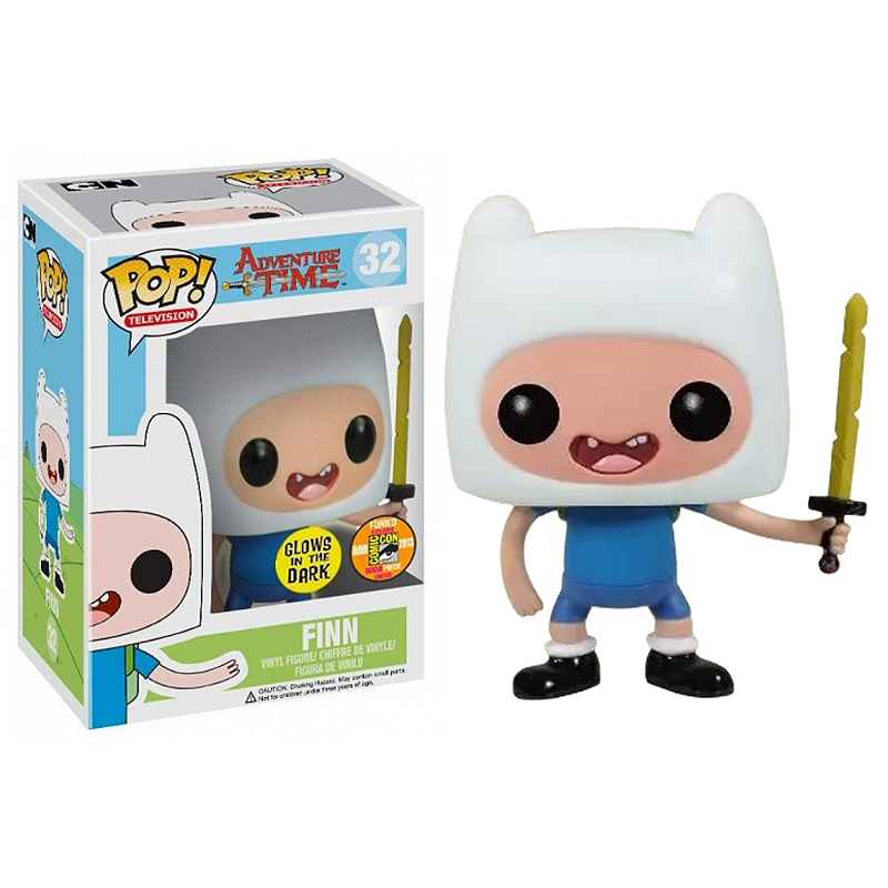 Funko Pop! Television Adventure Time Finn 32 Exclusivo Glow - Moça do ...