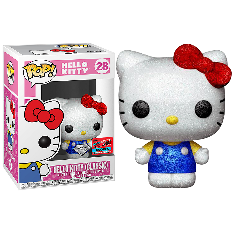 Funko Pop! Sanrio Hello Kitty Classic 28 Exclusivo Diamond Original ...