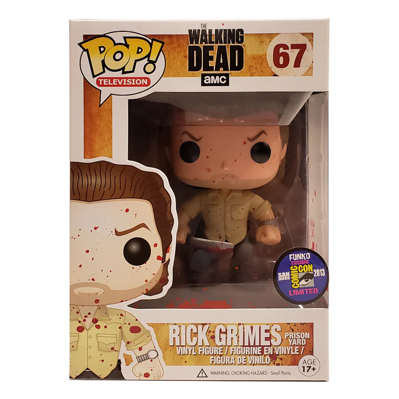 Funko Pop! Television The Walking Dead Rick Grimes 67 Exclusivo - Moça ...