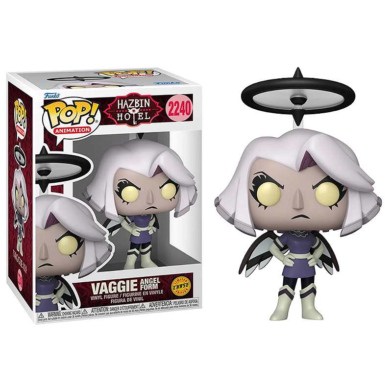Funko Pop! Animation Hazbin Hotel Vaggie Angel Form 2240 Exclusivo ...