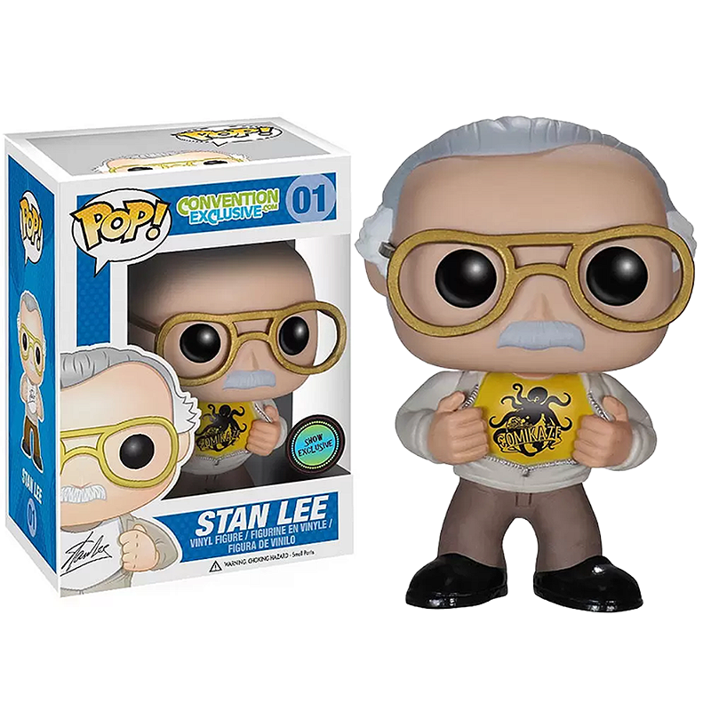 Funko Pop! Convention Exclusive Stan Lee 01 Exclusivo Original - Moça ...