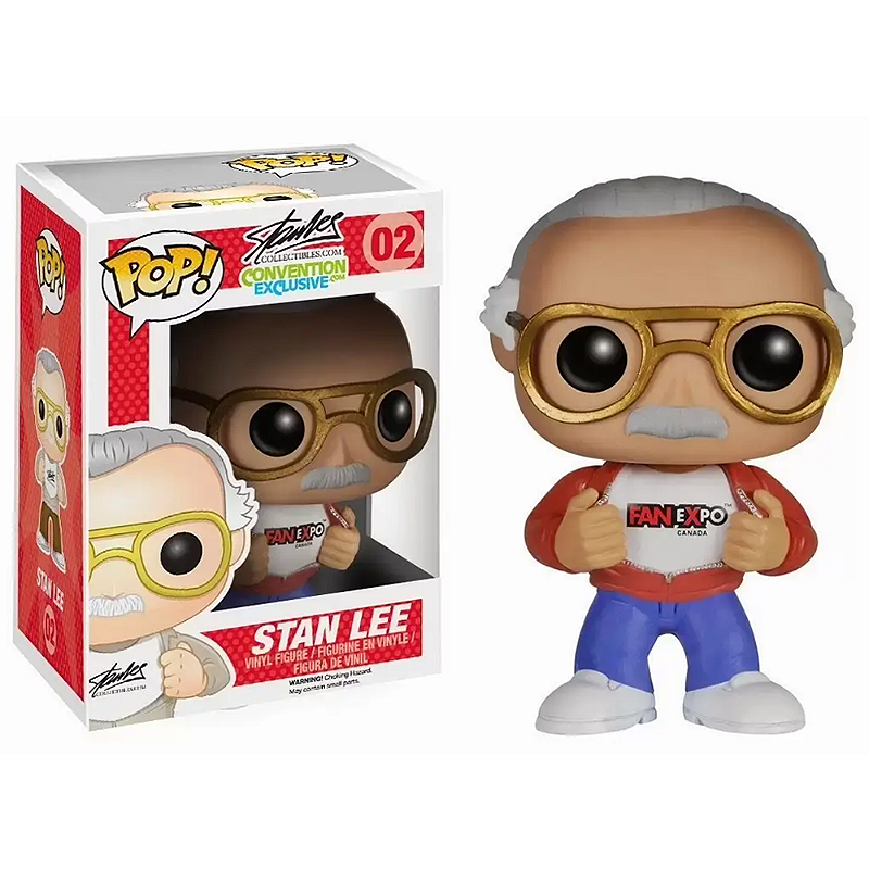Funko Pop! Convention Exclusive Stan Lee 02 Exclusivo Original - Moça ...