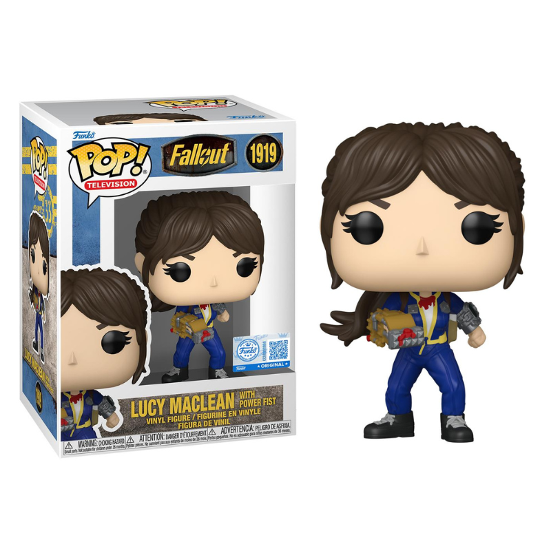 Funko Pop! Television Fallout Lucy Maclean With Power Fist 1919 - Moça ...