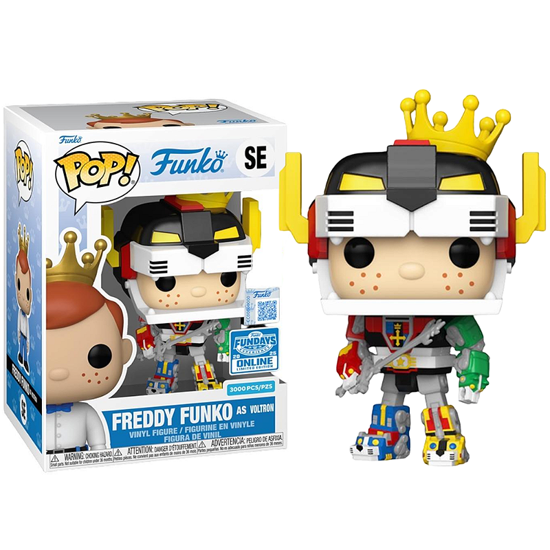 Funko Pop! Funko Freddy Funko As Voltron SE Exclusivo 3000 Pcs - Moça ...