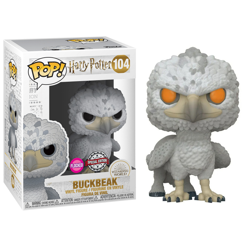 Funko Pop! Filme Harry Potter Buckbeak 104 Exclusivo Flocked Original ...