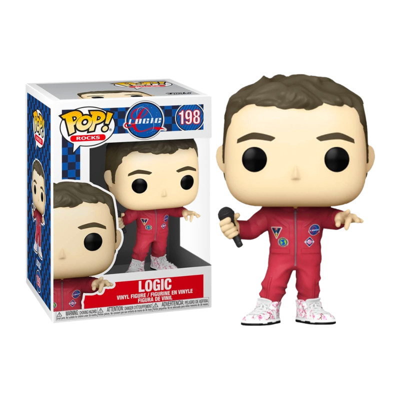 Funko Pop! Rocks Logic With Bobby Boy Icon Logic 198 Original - Moça do ...