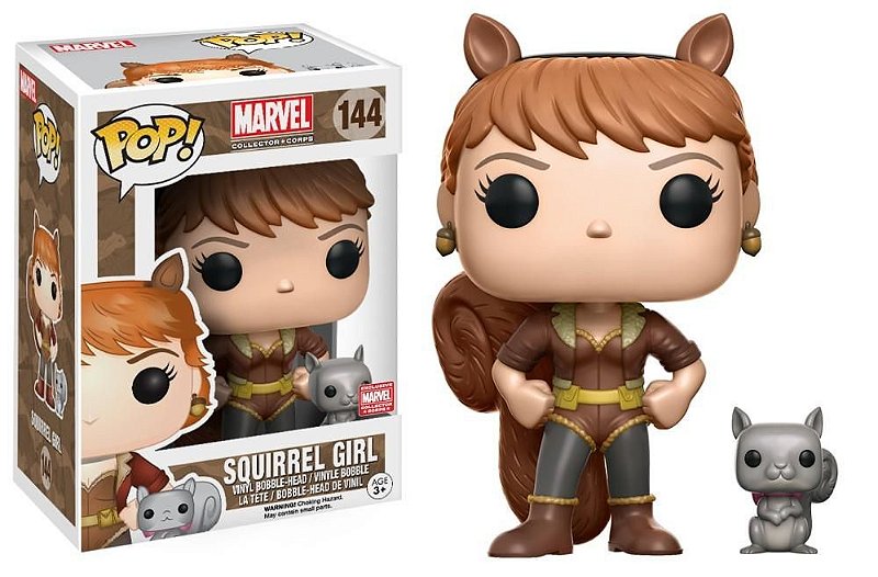 Funko Pop! Marvel Squirrel Girl 144 Exclusivo Original Colecionavel ...