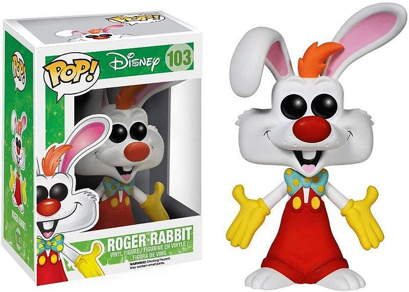 Funko Pop! Disney Roger Rabbit 103 Original Colecionavel - Moça do Pop ...