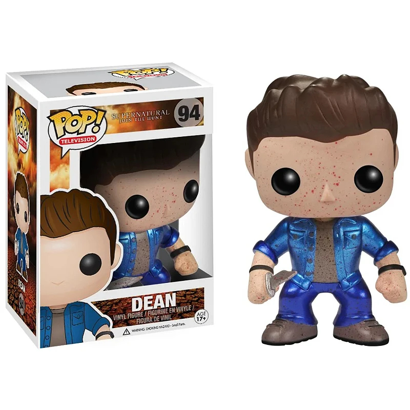 Funko Pop! Supernatural Dean 94 Exclusivo Metallic Original - Moça do ...