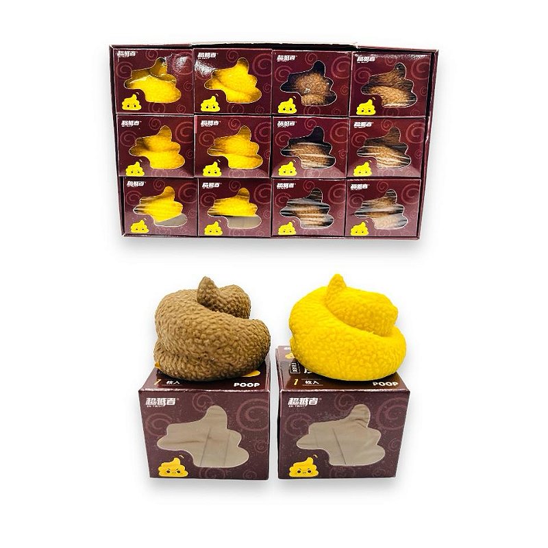 BORRACHA COCO POO - UNIDADE - CANETAS ATACADO