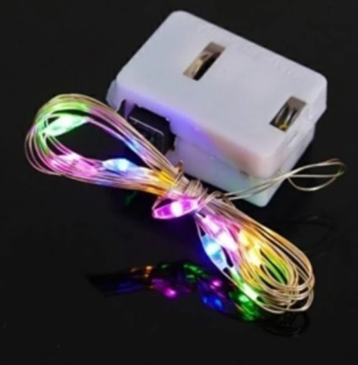 FIO DE LED PARA EMBALAGENS OU DECORAÇÃO - COLORIDO - CANETAS ATACADO